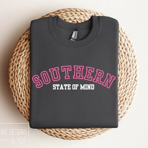Southern State of Mind SVG PNG, Southern Svg Png, South Varsity Svg ...