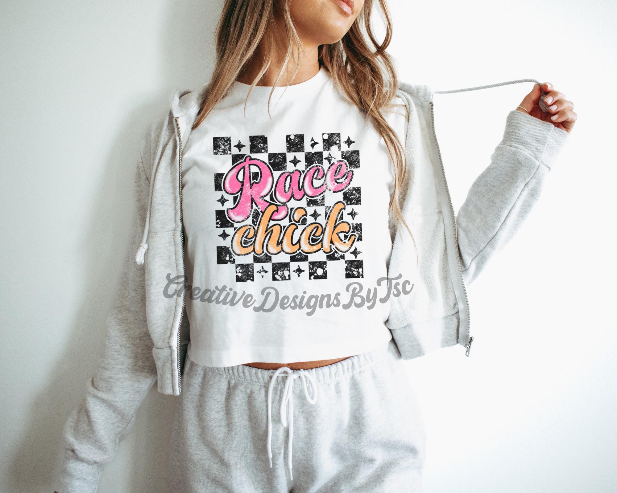 Race Chick PNG, Girls Race Too Png, Racing Sublimation, Checkered Png ...