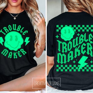 Troublemaker Svg Png, Trouble Maker Svg Png, Problem Child Svg Png ...
