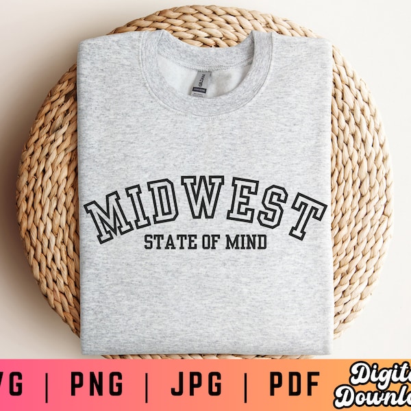 Midwestern Svg - Etsy