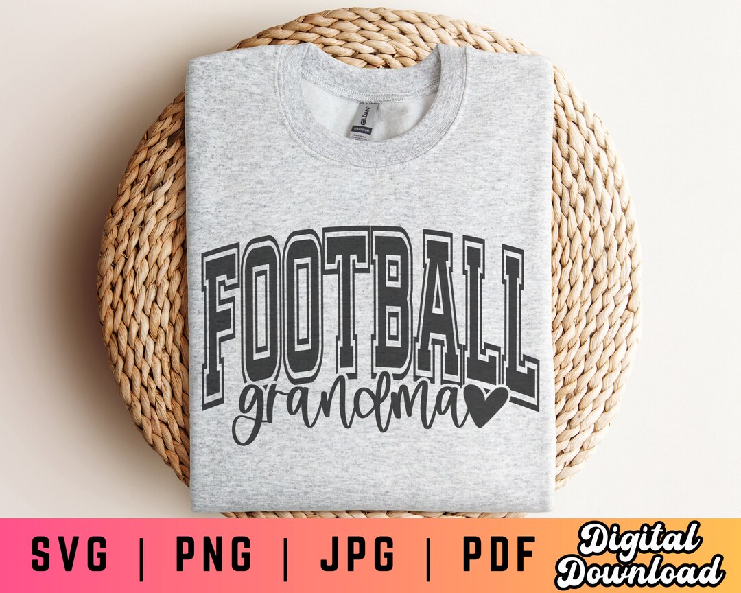 Football Grandma SVG PNG PDF, Varsity Svg Png, Grandma Svg Png ...
