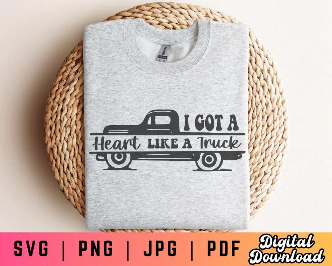 Cute Country Svg Png, Big Heart Svg Png, Lots of Love Svg Png, Love ...