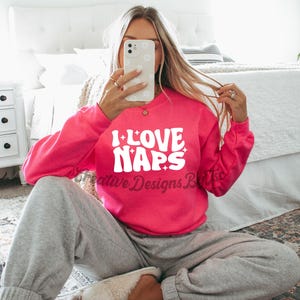 I Love Naps SVG PNG PDF, Nap Lover Svg Png, I Love Sleep Svg, Wavy Text Svg Png, Sleepy Svg Png ...