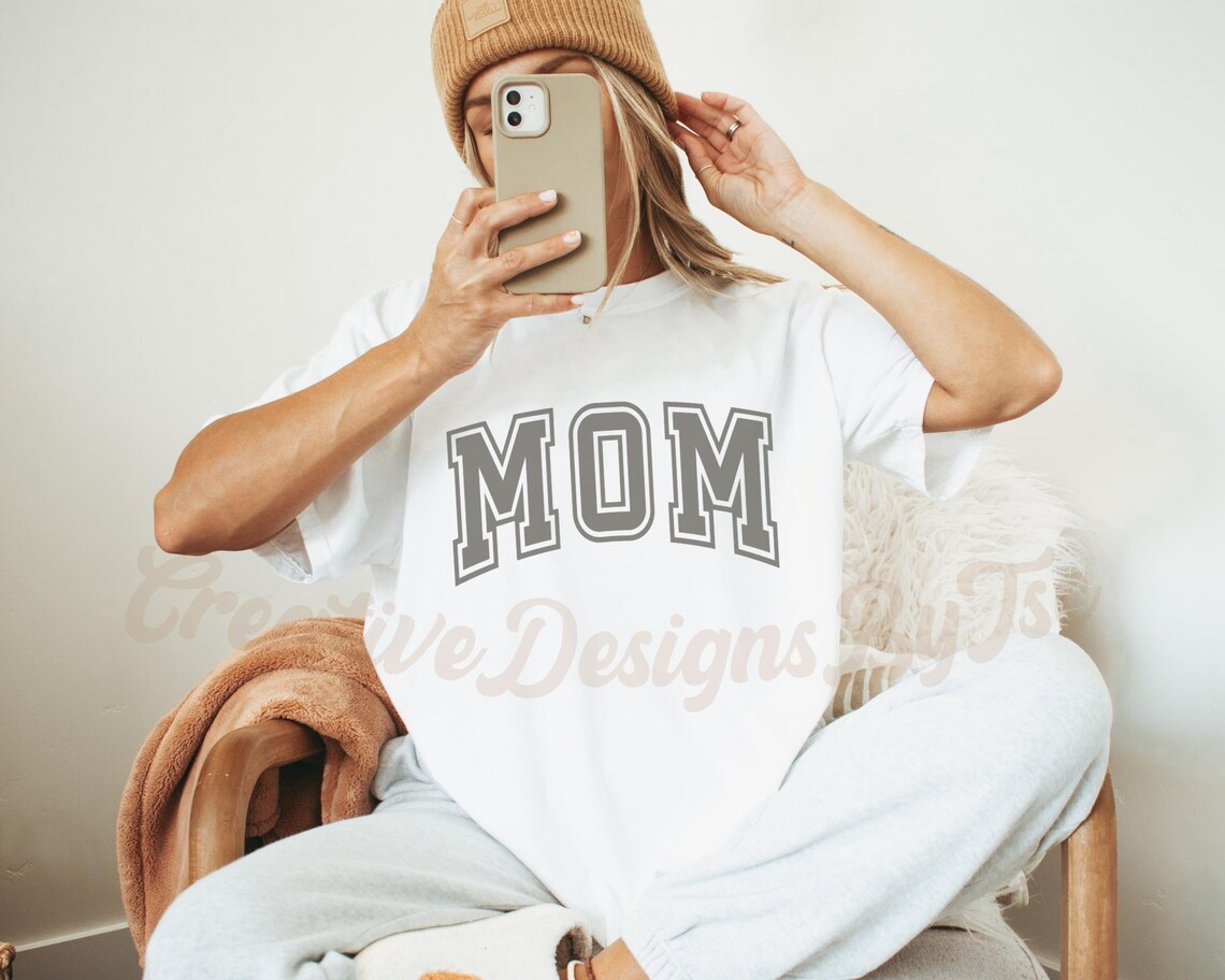 Mom SVG PNG, Mom Varsity Svg Png, Mom Mode Svg, Mom Shirt Svg, Mom ...
