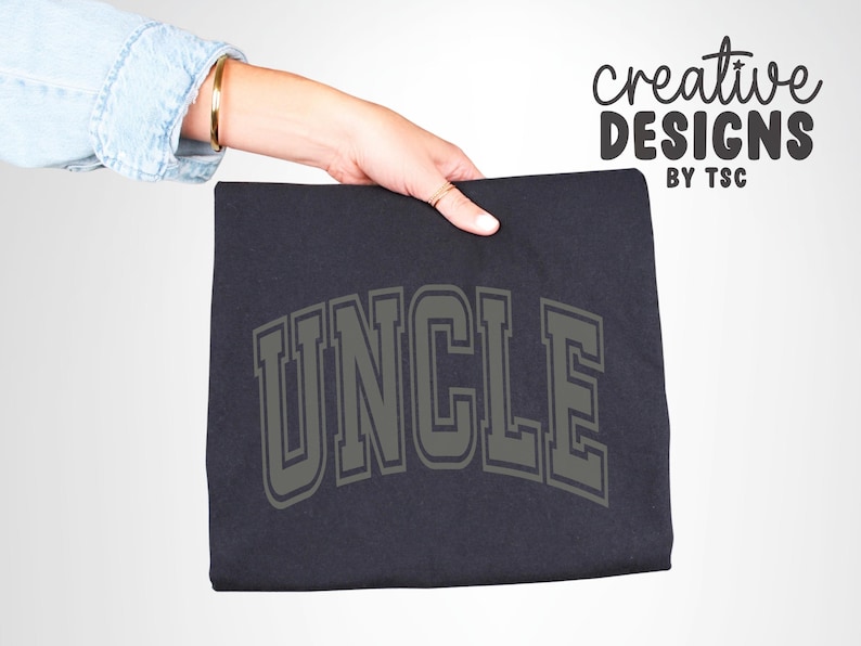 Uncle SVG PNG | Varsity Font | Uncle Designs | Sublimation | Cut File ...