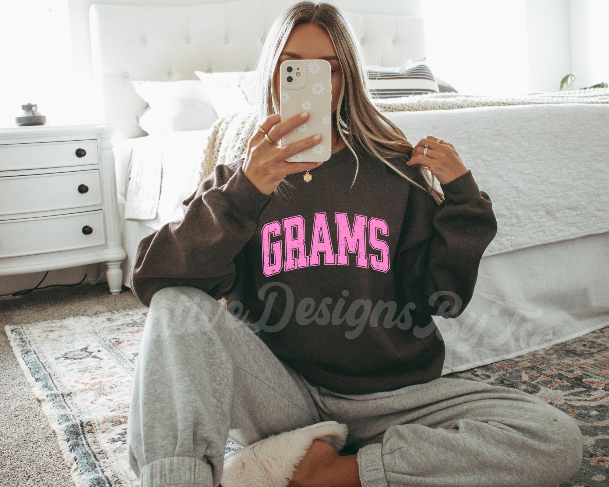 Grams PNG, Grandma Png, Varsity Png, Grandma Designs, Grams Shirt Png ...
