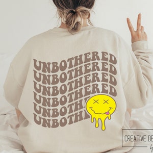 Unbothered Svg Unbothered Png Funny Mug Svg Happy Png Be - Etsy