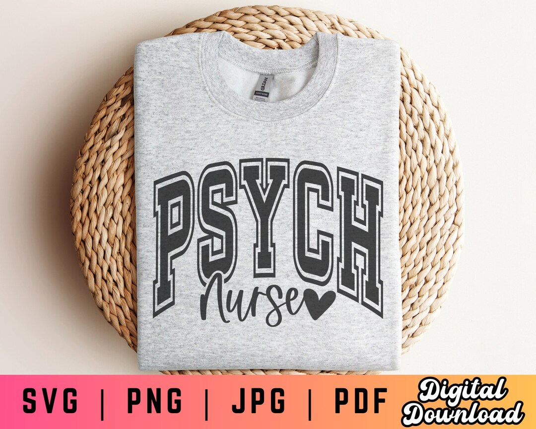 Psych Nurse SVG PNG, Psychiatric Nurse Svg Png, Mental Health Nurse Svg ...