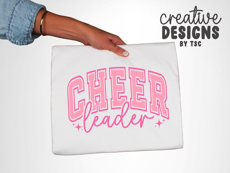 Cheerleader SVG PNG | Cheer | Varsity Font | Cheer Squad | Cheerleading ...