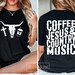 Coffee Jesus and Country Music SVG PNG PDF, Country Music Svg Png Pdf ...