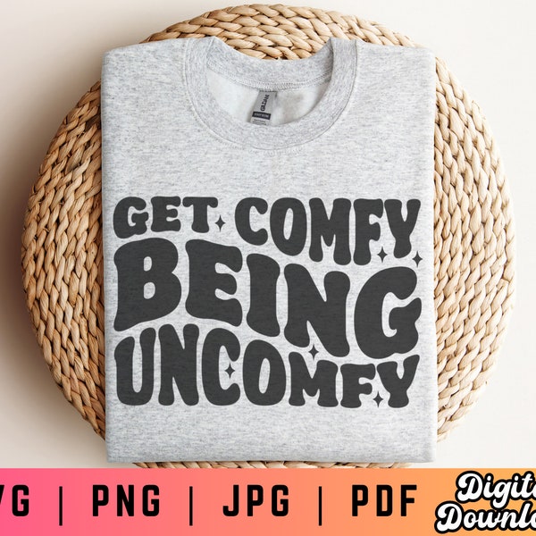 Uncomfy Svg - Etsy