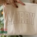 Merry Outline SVG PNG, Merry Svg Png, Varsity Svg Png, Christmas ...