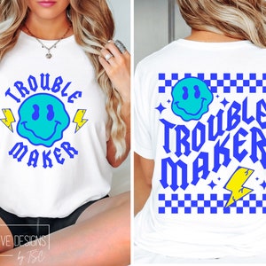 Troublemaker Svg Png, Trouble Maker Svg Png, Problem Child Svg Png ...