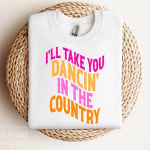 Dancing in the Country SVG PNG, Country PNG for Sublimation, Dancing ...