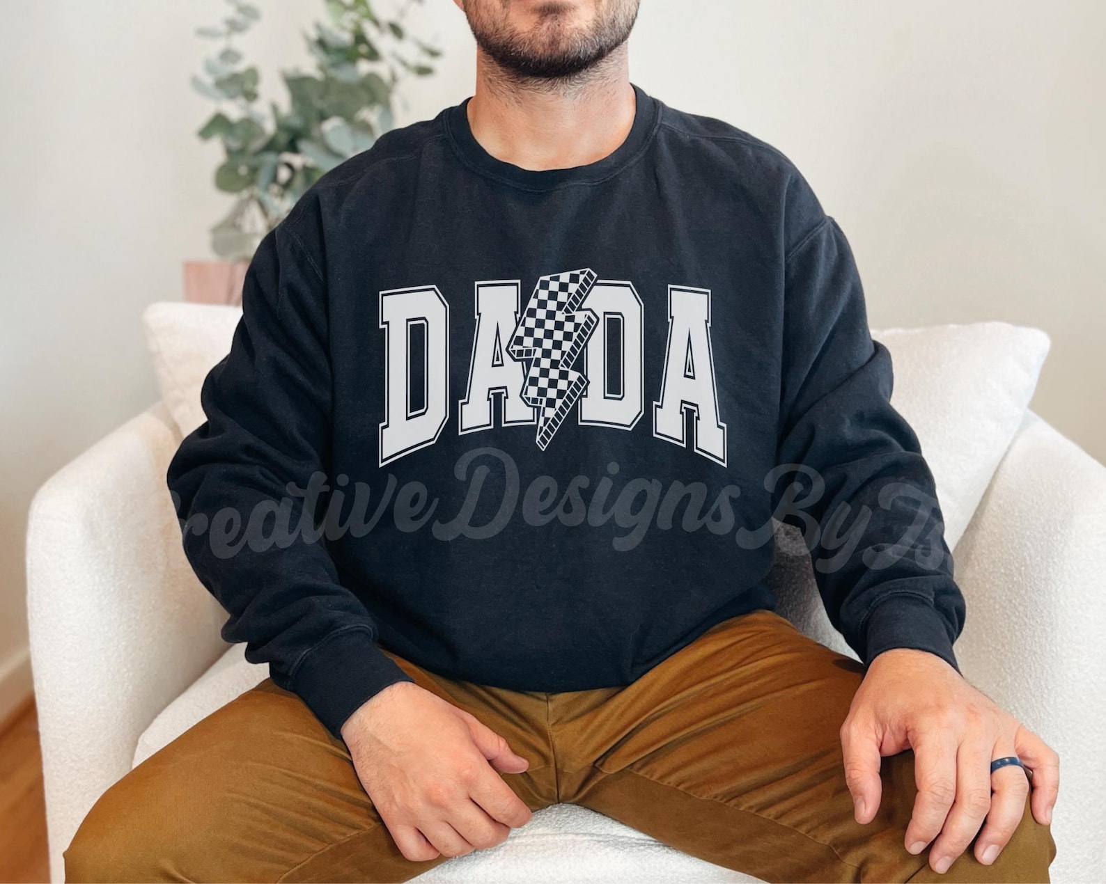 Dada SVG PNG PDF, Varsity Svg Png, Checkered Dad Svg Png, Dad ...