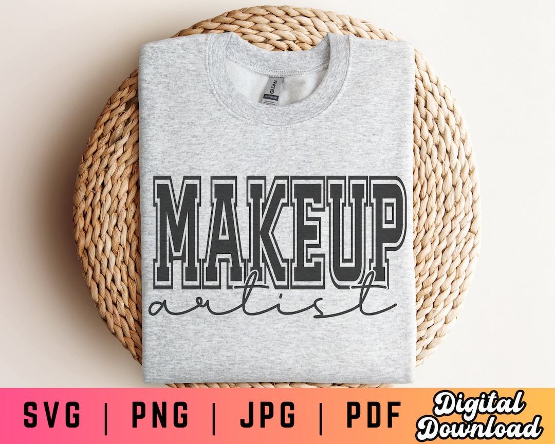 Makeup Artist SVG PNG, Makeup Svg Png, Beautician Svg Png, Makeup ...