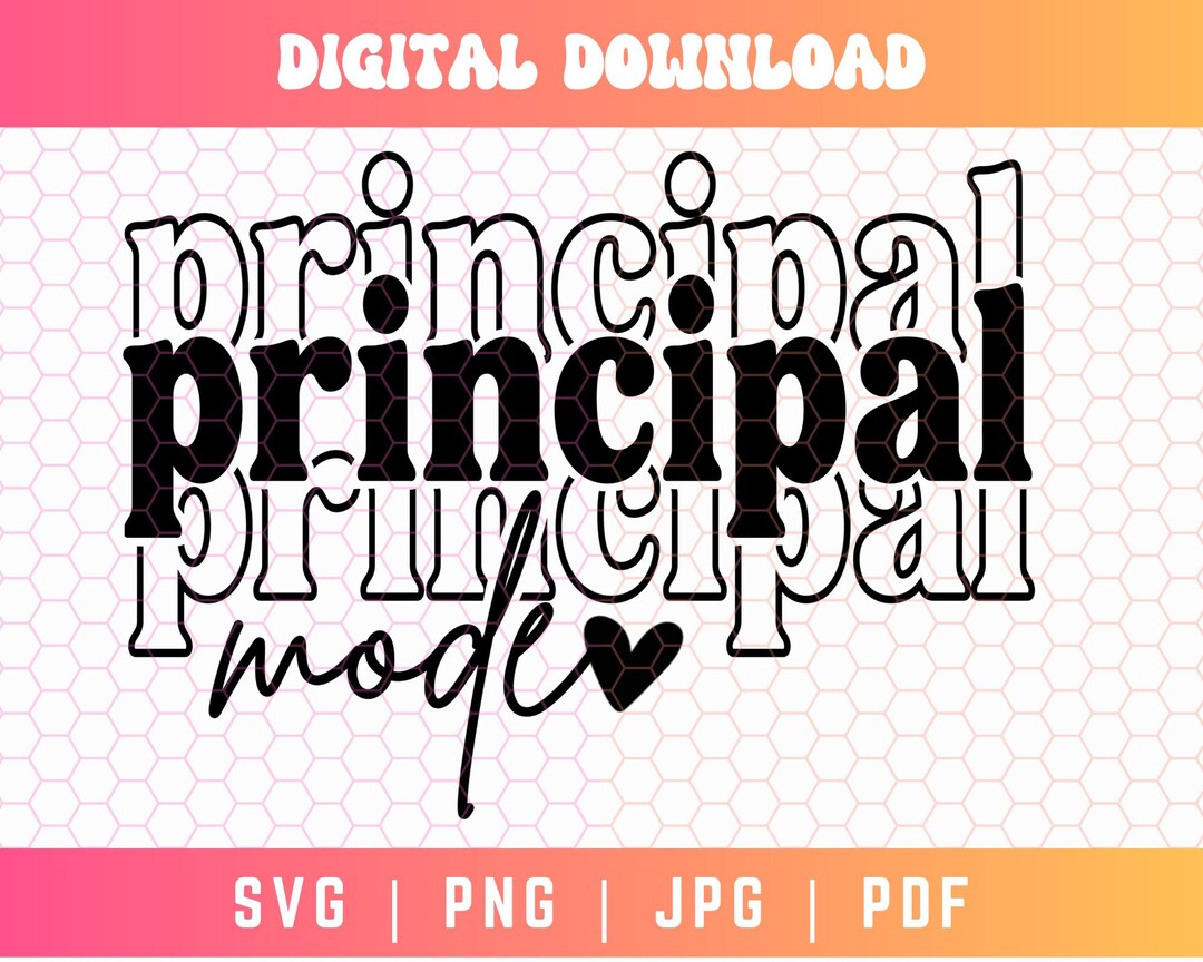 Principal Mode SVG PNG PDF, Principal Svg Png, Stacked Svg Png ...