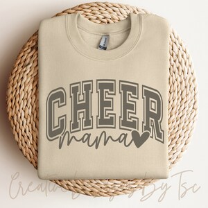 Cheer Mama SVG PNG PDF, Cheer Mom Varsity Svg Png, Cheer Mom Era Svg ...