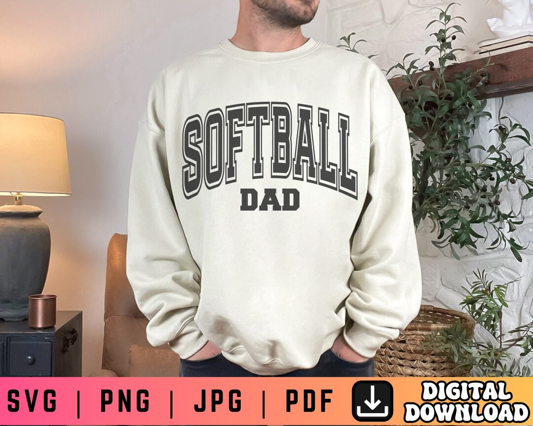 Softball Dad SVG PNG PDF, Softball Svg Png, Softball Dad Shirt Svg Png ...