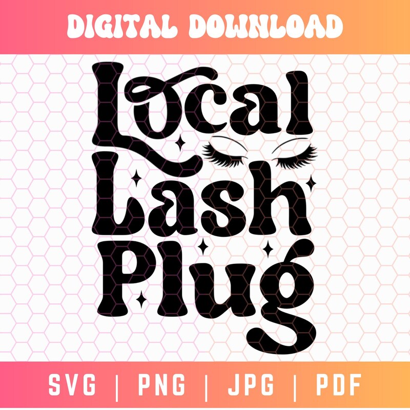 Lashes Svg - Etsy