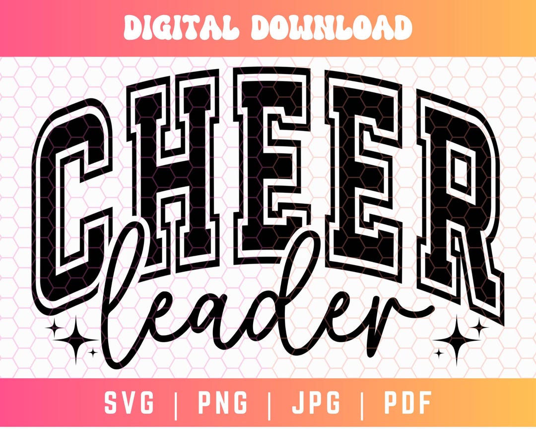 Cheerleader SVG PNG, Cheer Svg Png, Varsity Svg Png, Cheer Era Svg Png ...
