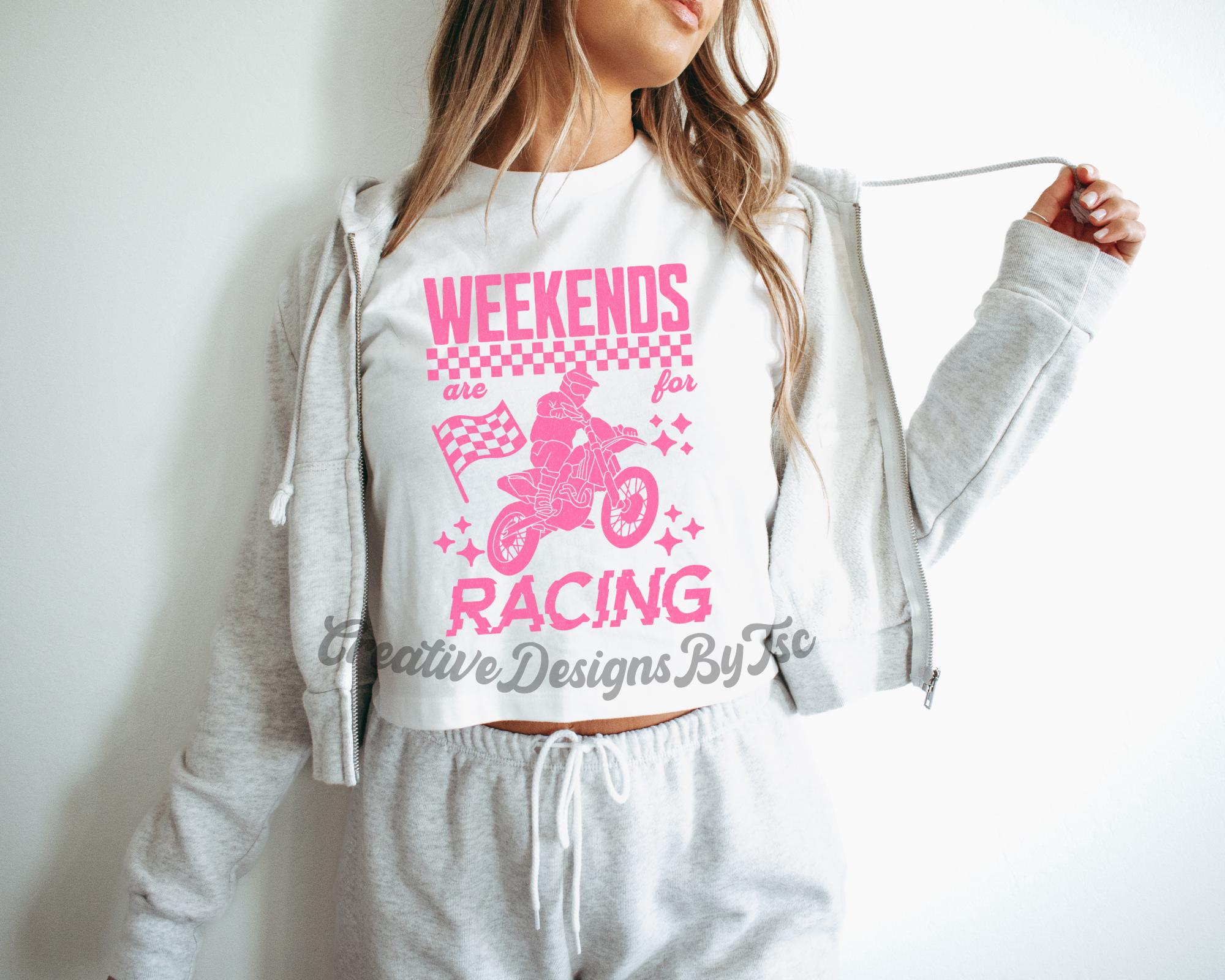 Weekends Are for Racing PNG, Race Day Png, Distressed Png, Checkered ...