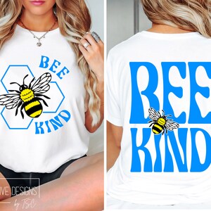 Bee Kind SVG PNG, Bee Svg Png, Be Kind Svg Png, Positivity Svg ...