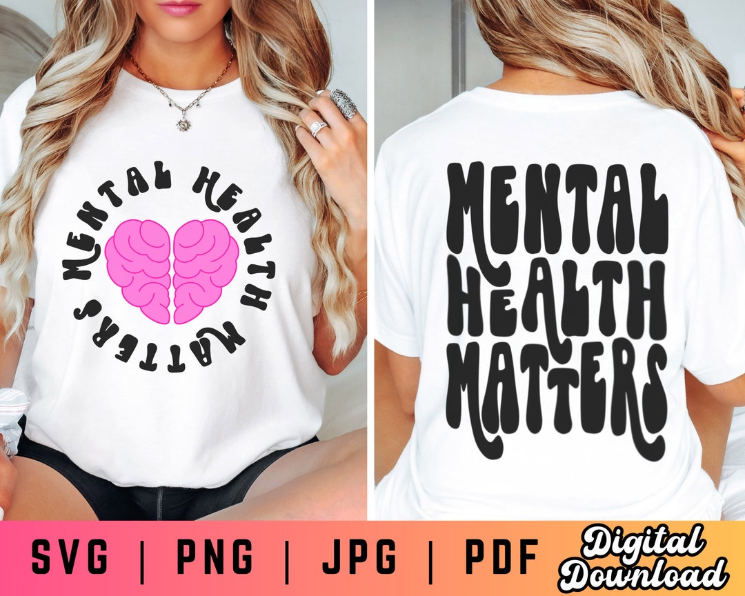 Mental Health Matters SVG PNG, Mental Health Awareness Svg Png, Mental ...