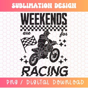 Weekends Are for Racing PNG, Race Day Png, Distressed Png, Checkered ...