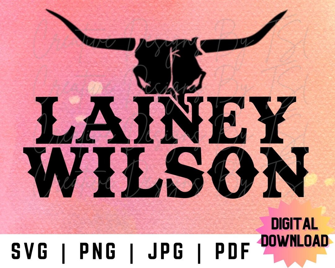 Lainey Wilson Svg Lainey Wilson Png Lainey Wilson Cow Skull - Etsy Denmark