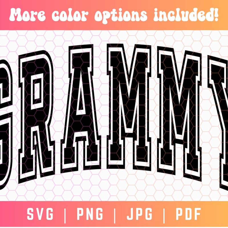 Grammy Svg - Etsy