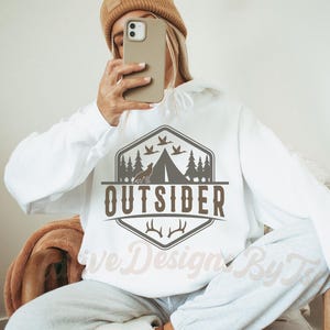 Outsider SVG PNG PDF, Hiking Svg Png, Outdoors Sublimation, Nature Svg ...