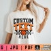Custom Basketball PNG, Varsity Png, Basketball Sublimation ...