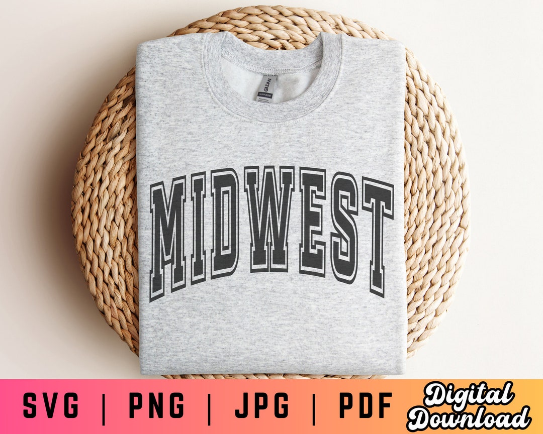 Midwest SVG PNG, Varsity Svg Png, Midwest Shirt Svg Png, Midwest Mama ...