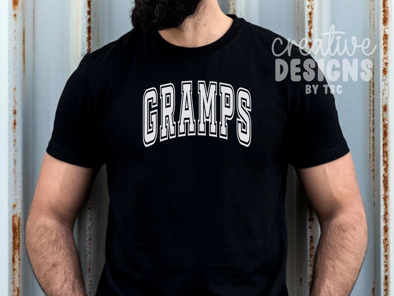 Gramps SVG PNG, Grandpa Varsity Svg, Grandpa Shirt Svg Png, Grandpa ...