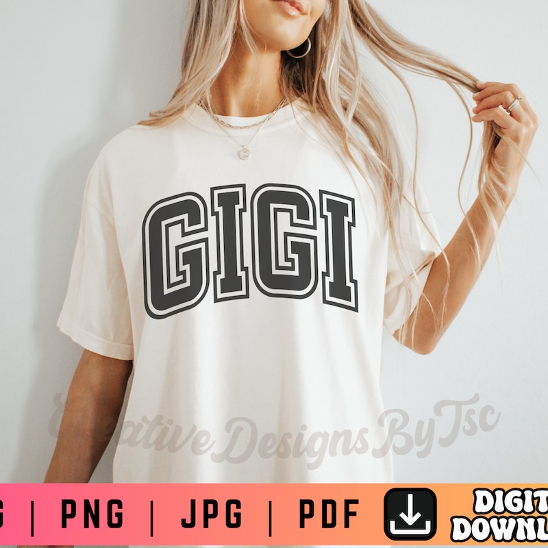 Gigi Svg - Etsy