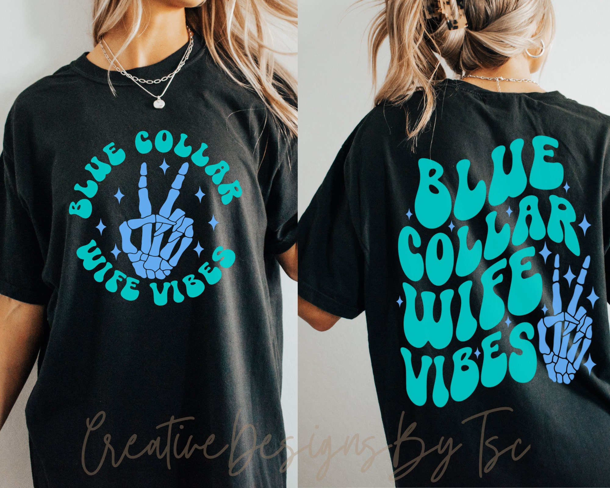 Blue Collar Wife SVG PNG, Blue Collar Svg Png, Blue Collar Life Svg Png ...
