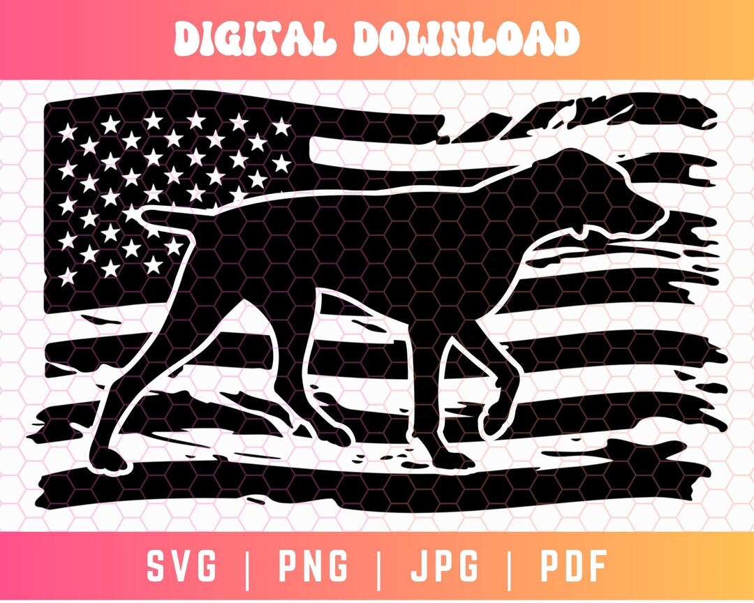 GSP SVG PNG, German Shorthaired Pointer Svg Png, Hunting Dog Svg Png ...