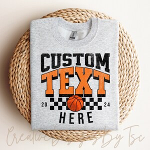 Custom Basketball PNG, Varsity Png, Basketball Sublimation ...