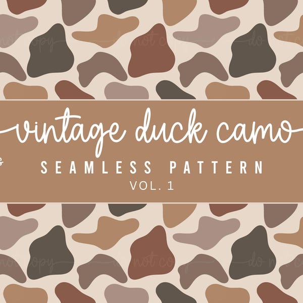Duck Camo Wallpaper - Etsy