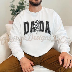Dada SVG PNG PDF, Varsity Svg Png, Checkered Dad Svg Png, Dad ...
