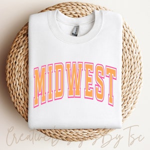 Midwest SVG PNG, Varsity Svg Png, Midwest Shirt Svg Png, Midwestern Svg ...