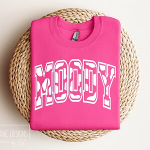 Moody SVG PNG, Moody Cow Print Svg Png, Moody Varsity Svg Png, Moody AF ...