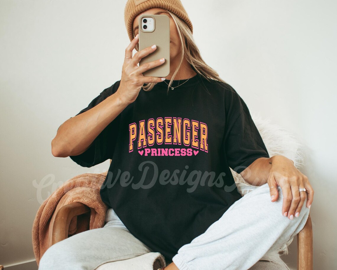 Passenger Princess SVG PNG, Varsity Svg Png, Passenger Princess Svg Png ...