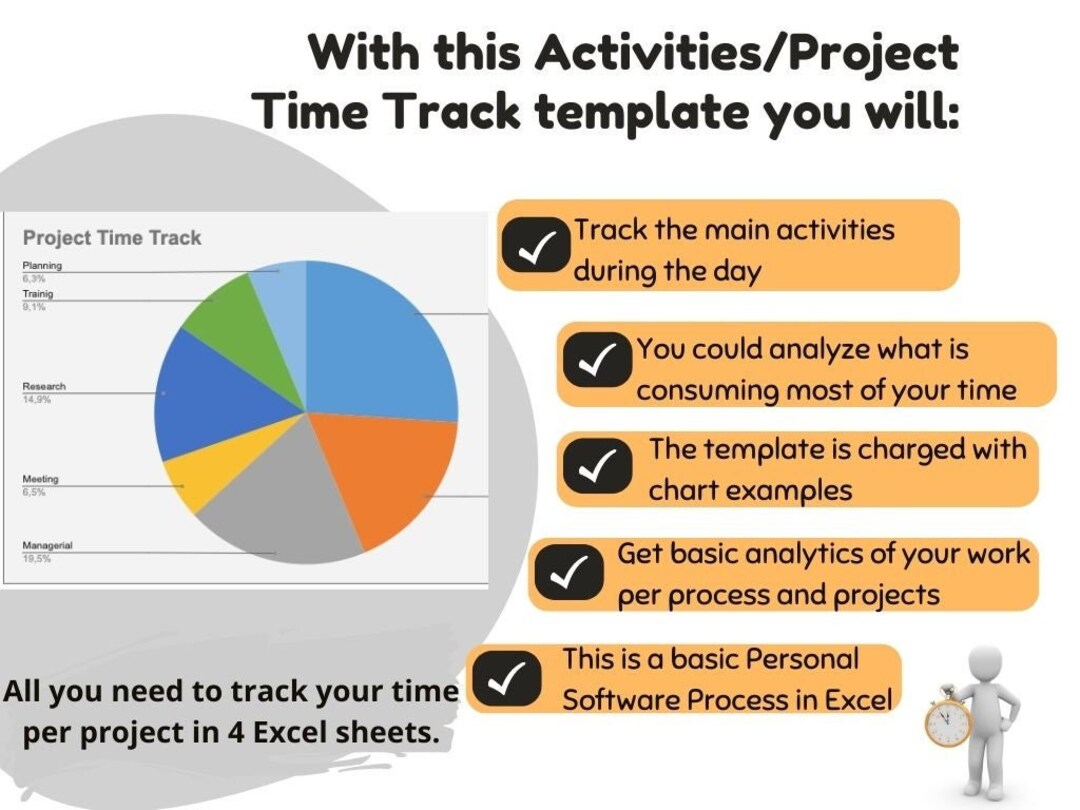 Activities and Projects Record Template Track of Daily Task - Etsy