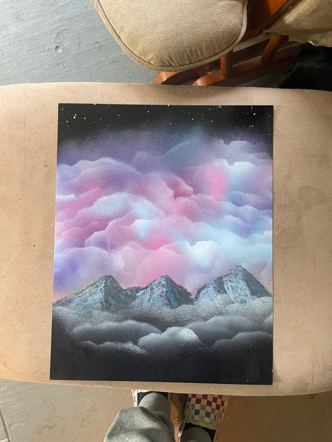 Spray Paint Clouds, Spray Paint Art, Spray Paint, Spraypaint Art ...