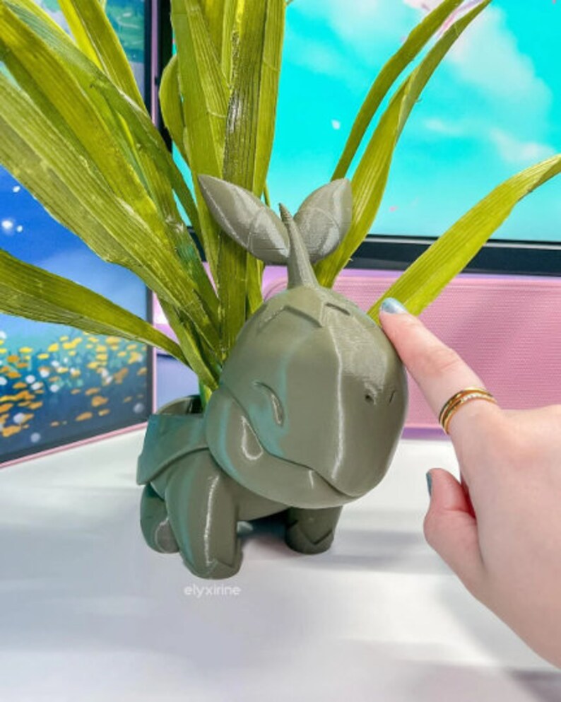 TURTWIG Pokemon Pot Cute 3D Print - Etsy