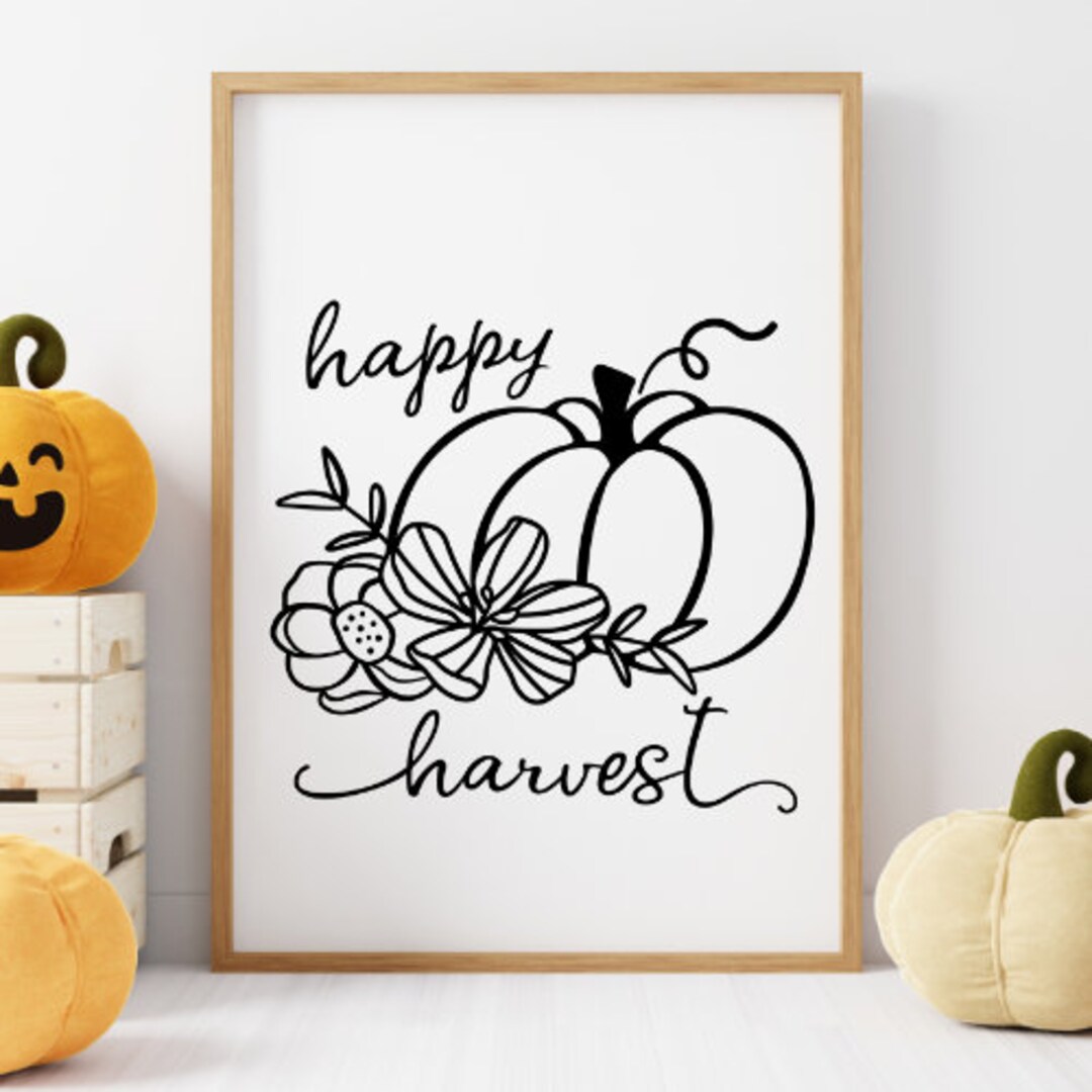 Fall Printable Sign - Etsy