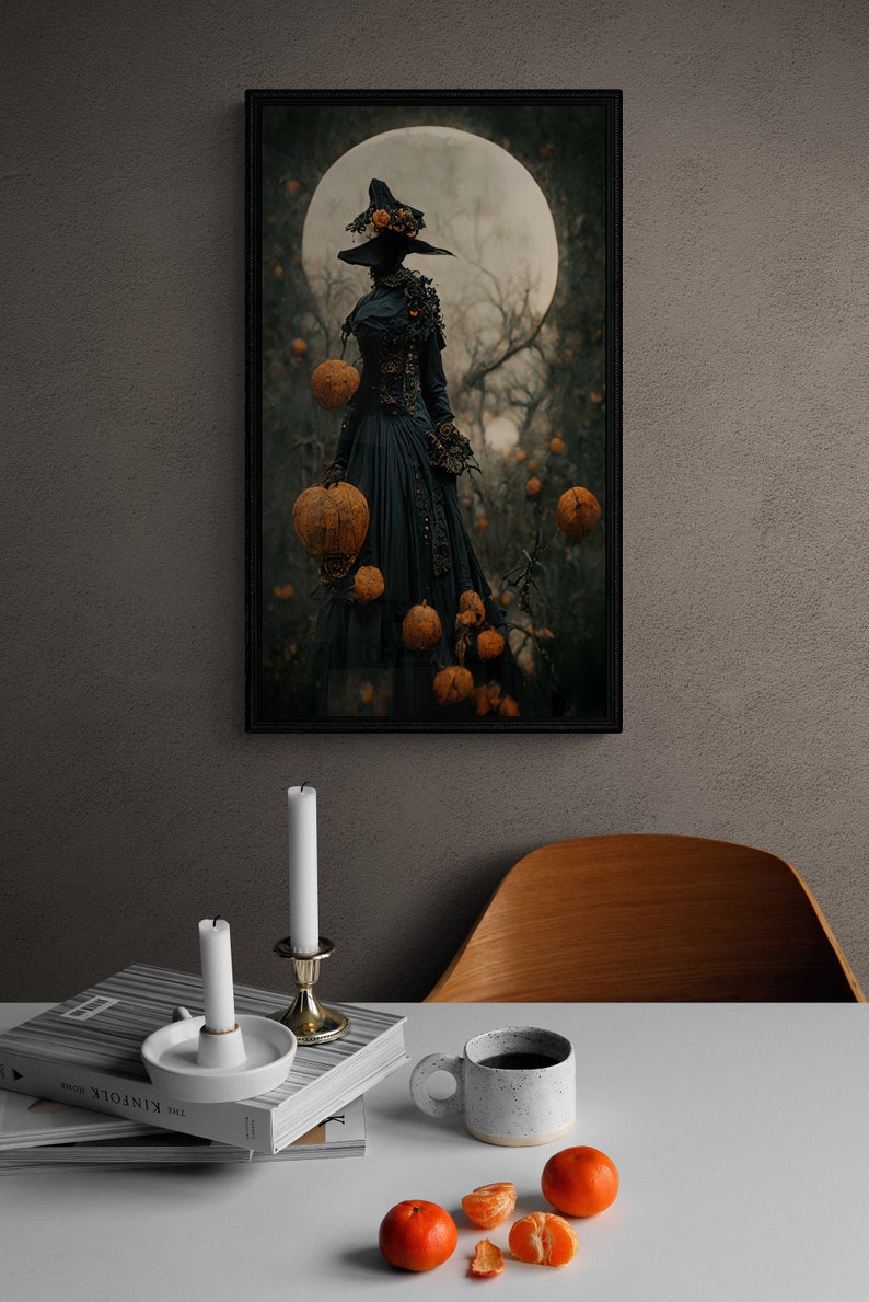 Surreal Witch Art Halloween AI Art AI Created Digital - Etsy UK