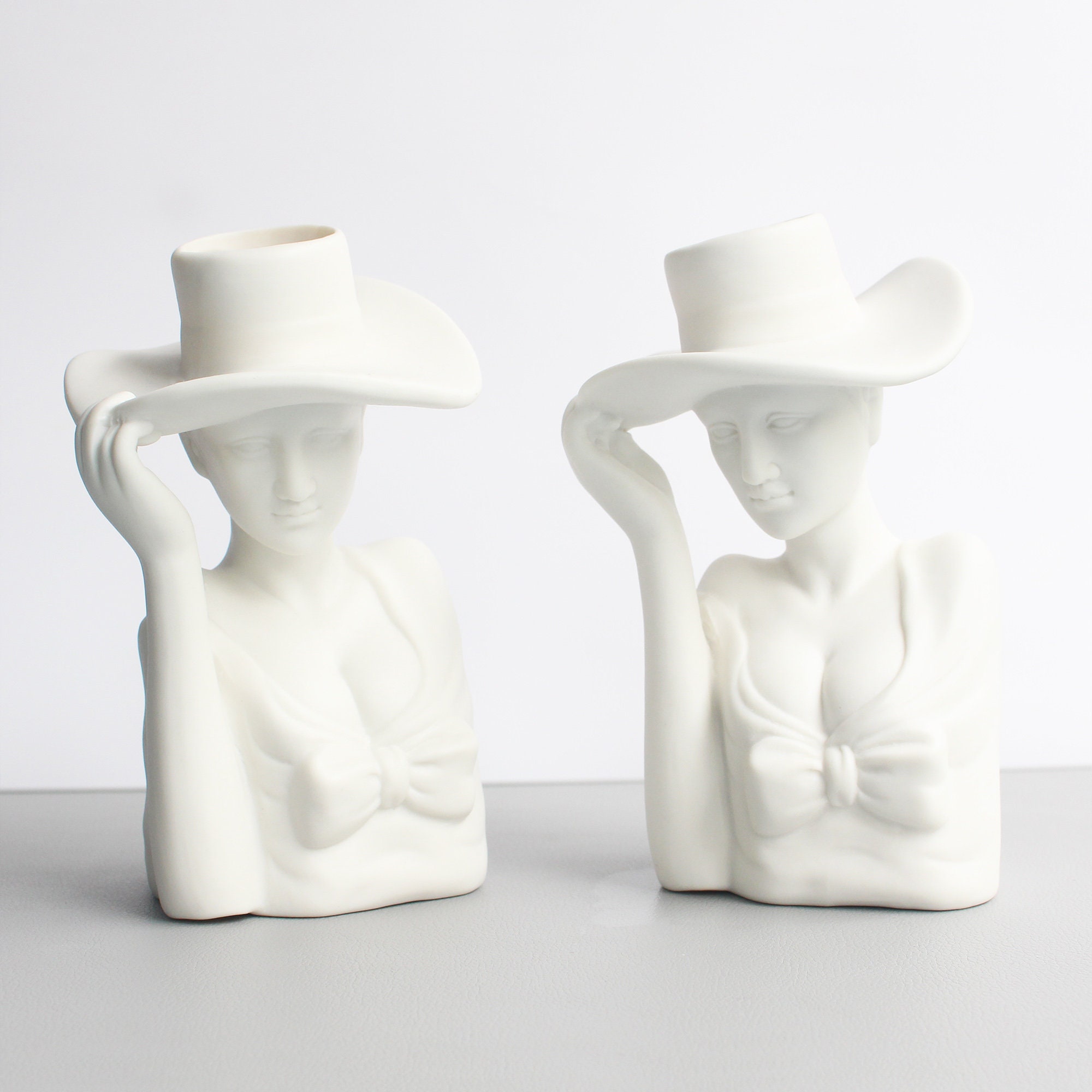 Ceramic Human Body Vase Head Vase Face Vasebud Vasehouse - Etsy